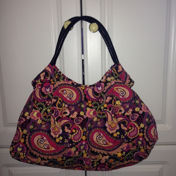 Bags | Paisley Print Tote Purse | Poshmark